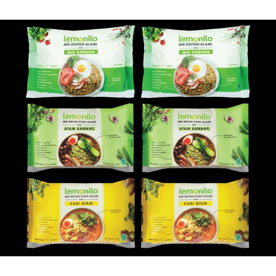 Jual LEMONILO MIE KARI AYAM 1 DUS | Shopee Indonesia