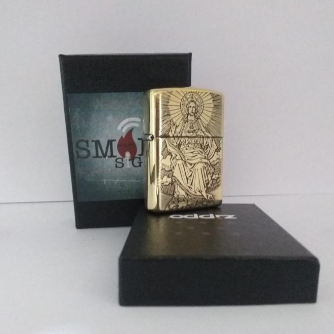 Jual ZIPPO OUR FATHER IN HEAVEN ORIGINAL | Shopee Indonesia