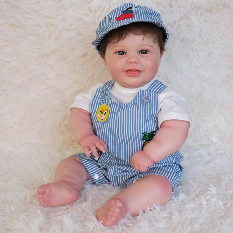 Jual Boneka Reborn bayi 50CM High Quality Full Body Silicone Reborn ...