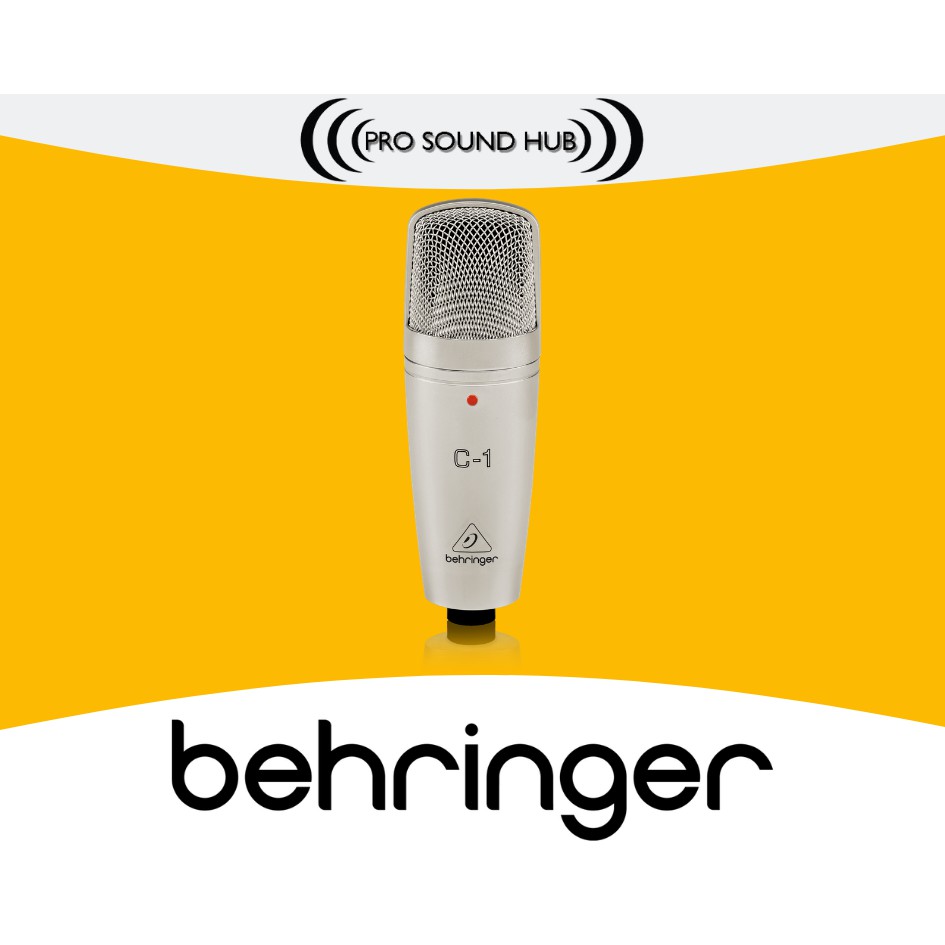 Jual Behringer C1 C-1 Mic Condenser Microphone Studio Rekaman Podcast ...