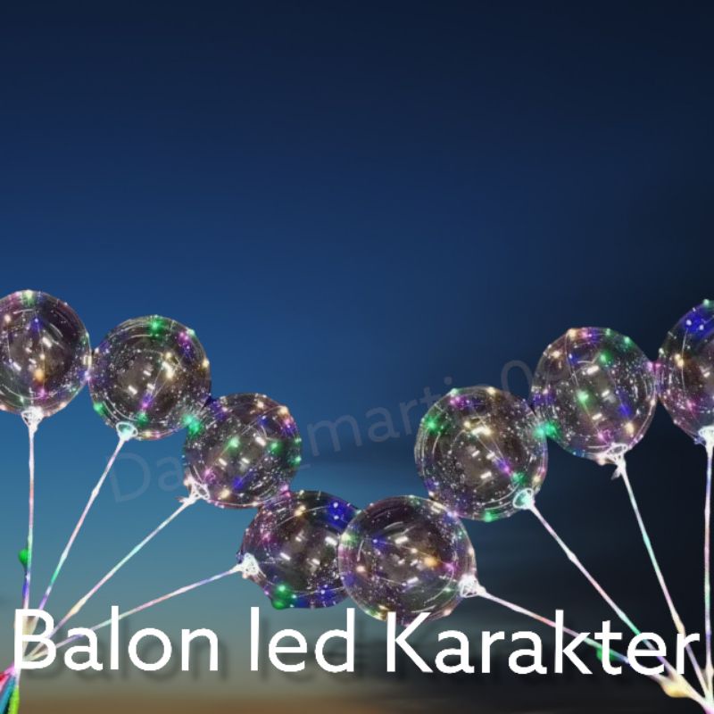 Jual balon led Karakter/balon led lucu/balon nyala | Shopee Indonesia