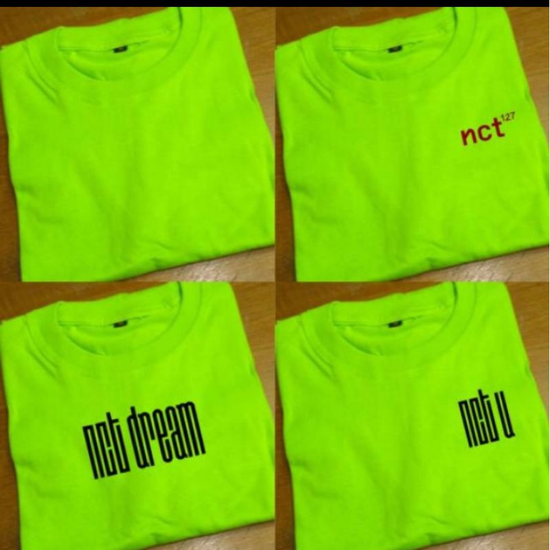 Jual kaos KPop NCT hijau muda berbagai type | Shopee Indonesia