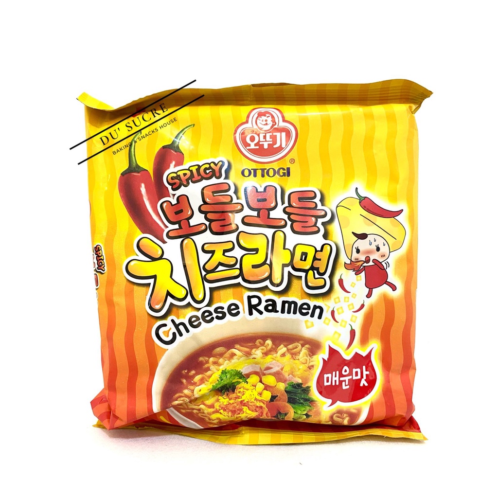 Jual OTTOGI BODEL BODEL CHEESE RAMEN / OTTOGI SPICY CHEESE RAMEN ...