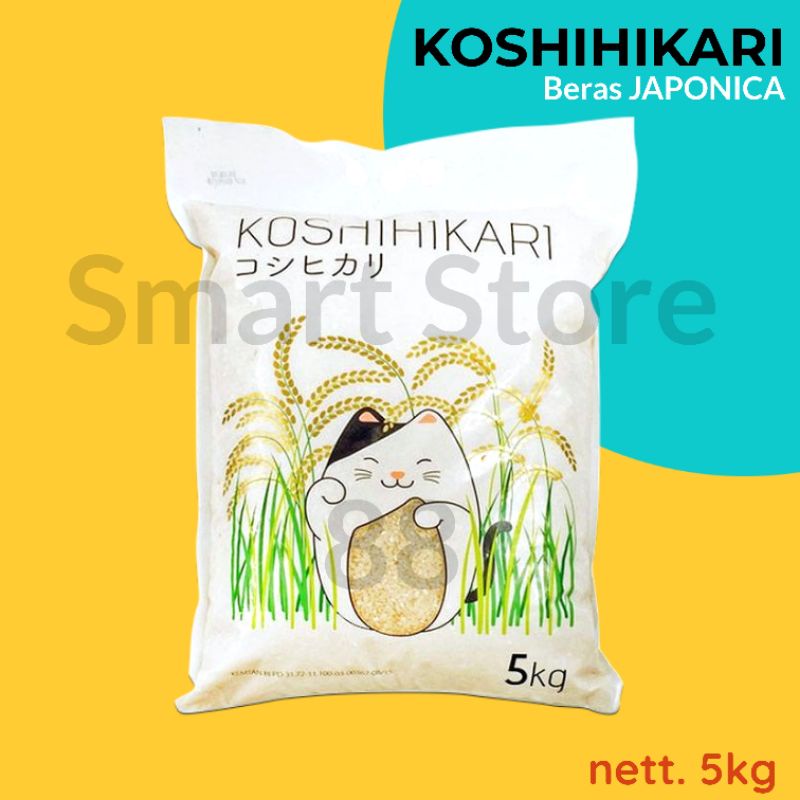 Jual KOSHIHIKARI BERAS JEPANG 5KG BERAS SUSHI BERAS UNTUK BUAT SUSHI ...