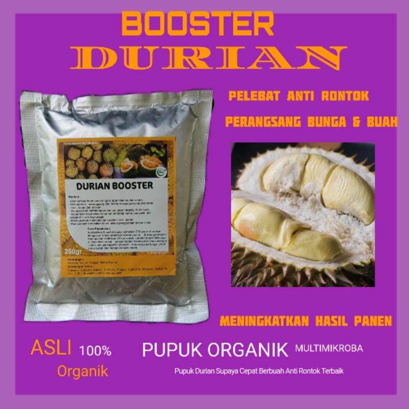 Jual Pupuk Organik Khusus Durian Agar Cepat Besar Dan Berbuah Lebat, Obat Pohon durian Nutrisi ...