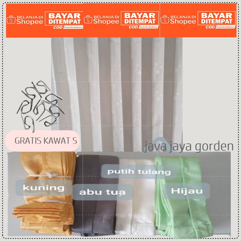 Jual GORDEN/TIRAI/GORDEN JENDELA TIRAI PINTU TIRAI JENDELA GORDENG ...