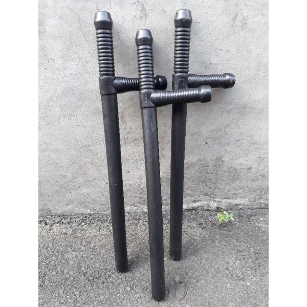 Jual TONGKAT PENTUNGAN SATPAM SECURITY HITAM | Shopee Indonesia
