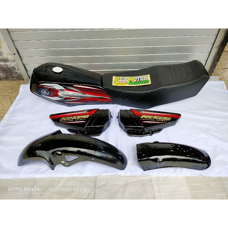Jual BODY SET RX KING TANGKI SET HITAM ORIGINAL | Shopee Indonesia