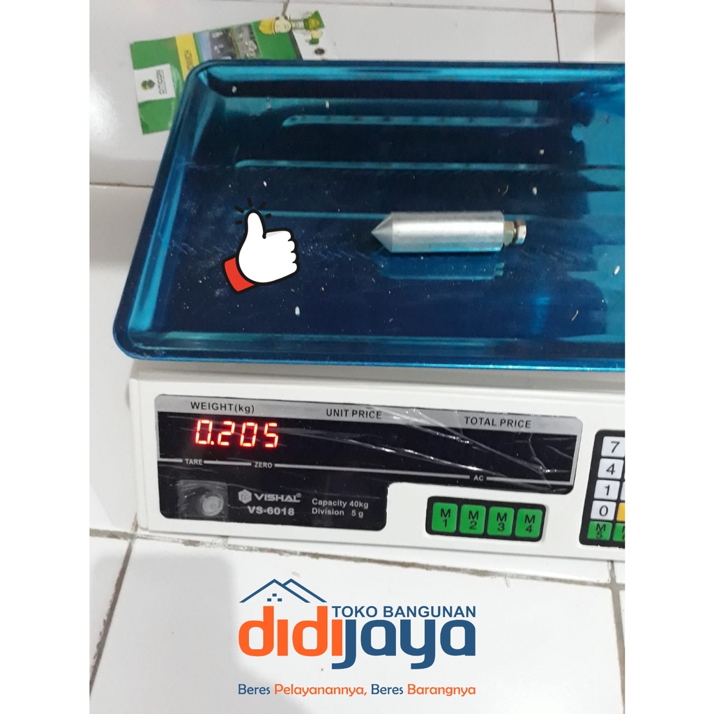 Jual Bandul Tukang - LOT Tukang 205 gram - Bandul Timbangan Model ...