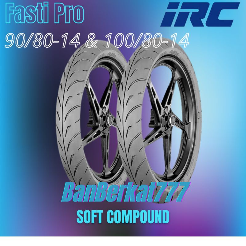 Jual Paket Ban Motor Honda Vario 150 Race Compound / IRC FASTI PRO 90/ ...