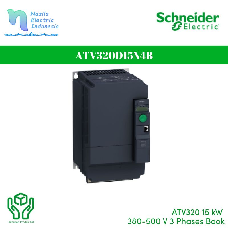 Jual Schneider Inverter Altivar ATV320 3P 15kW 380V ATV320D15N4B ...