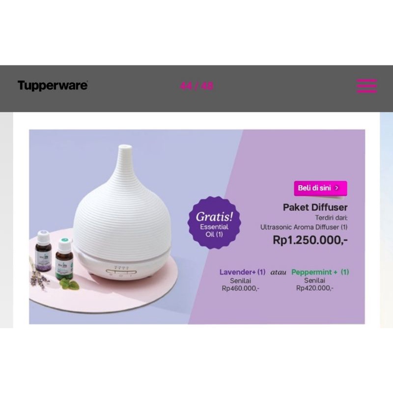 Jual Ultrasonic trulife diffuser( free 1 pcs essensial oil @15 ml+ free ...