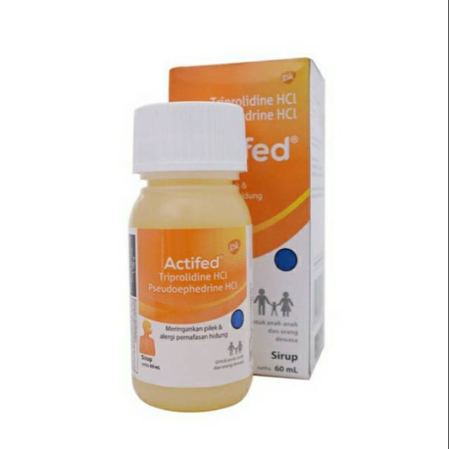 Jual Actifed Syrup Kuning 60ml (Pilek) | Shopee Indonesia