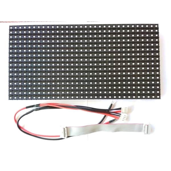 Jual Panel Module LED P10 32x16 Running Text SMD Biru Blue Outdoor ...