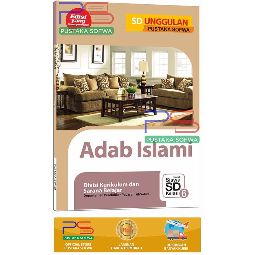 Jual Buku Paket Pelajaran Adab Islami Kelas 6 SD [Pustaka Sofwa] | Shopee Indonesia