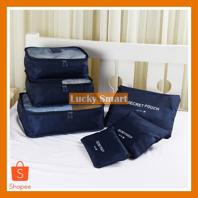 Jual Tas Travel Kompartemen Koper Tas Pemisah Isi Koper isi 6 pcs LS ...