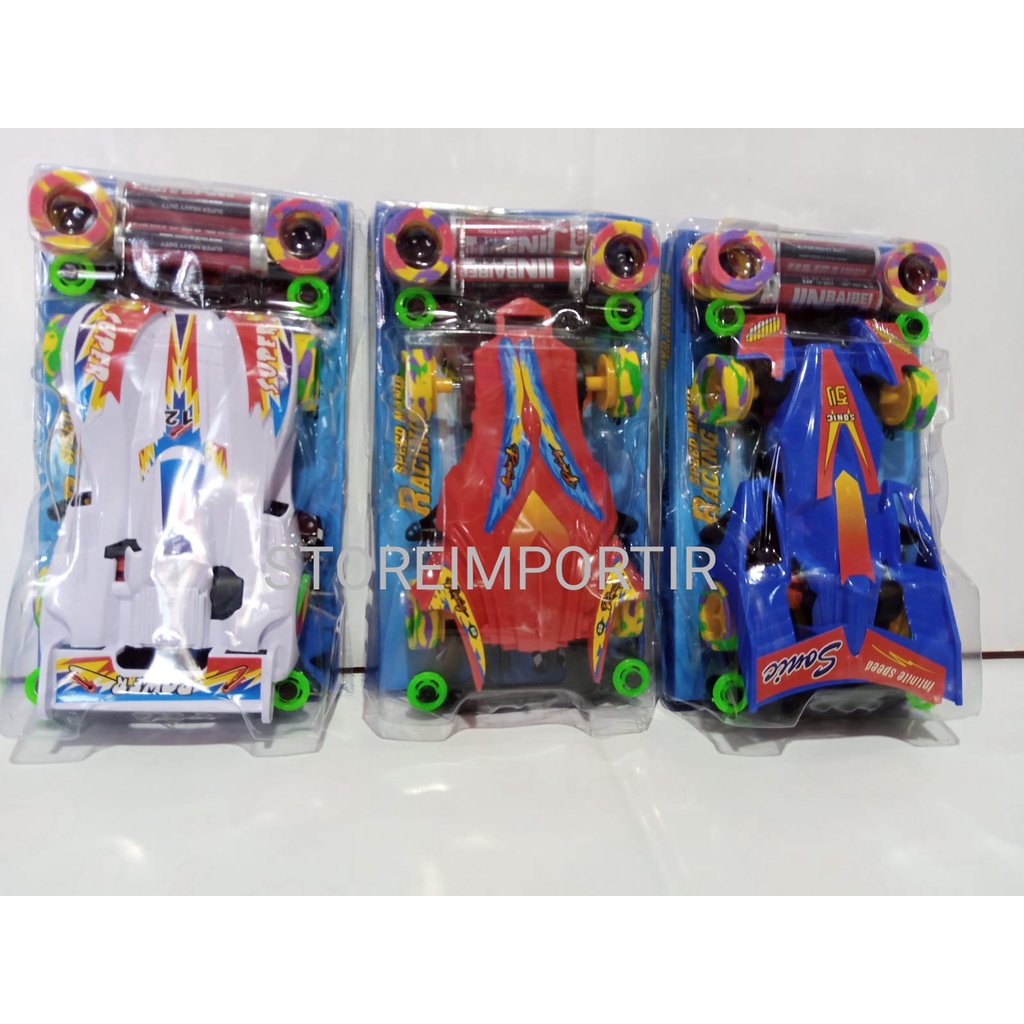 Jual Mainan Anak Mobil Balap Tamiya Speed Racing FREE BATERAI dan Karet ...
