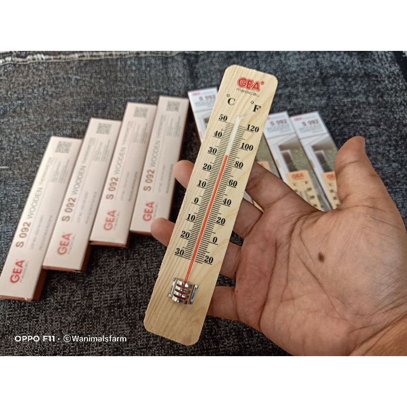 Jual THERMOMETER TERMOMETER dinding , alat pengukur suhu RUANGAN ...
