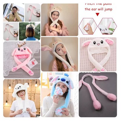 Jual Topi Hat Magic Rabbit Bunny Ear Hat Topi Kelinci lucu rabbit Dance ...