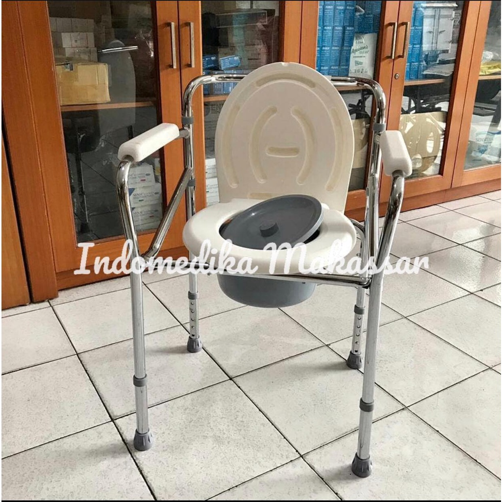 Jual Commode Chair Kursi BAB Deluxe Onemed FS894 | Shopee Indonesia