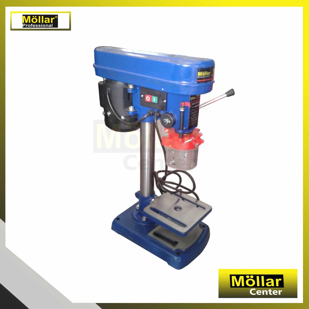 Jual Mesin Bor Duduk 13mm 350w Mollar MLD-BD013 Bench Drill Mesin Bor ...