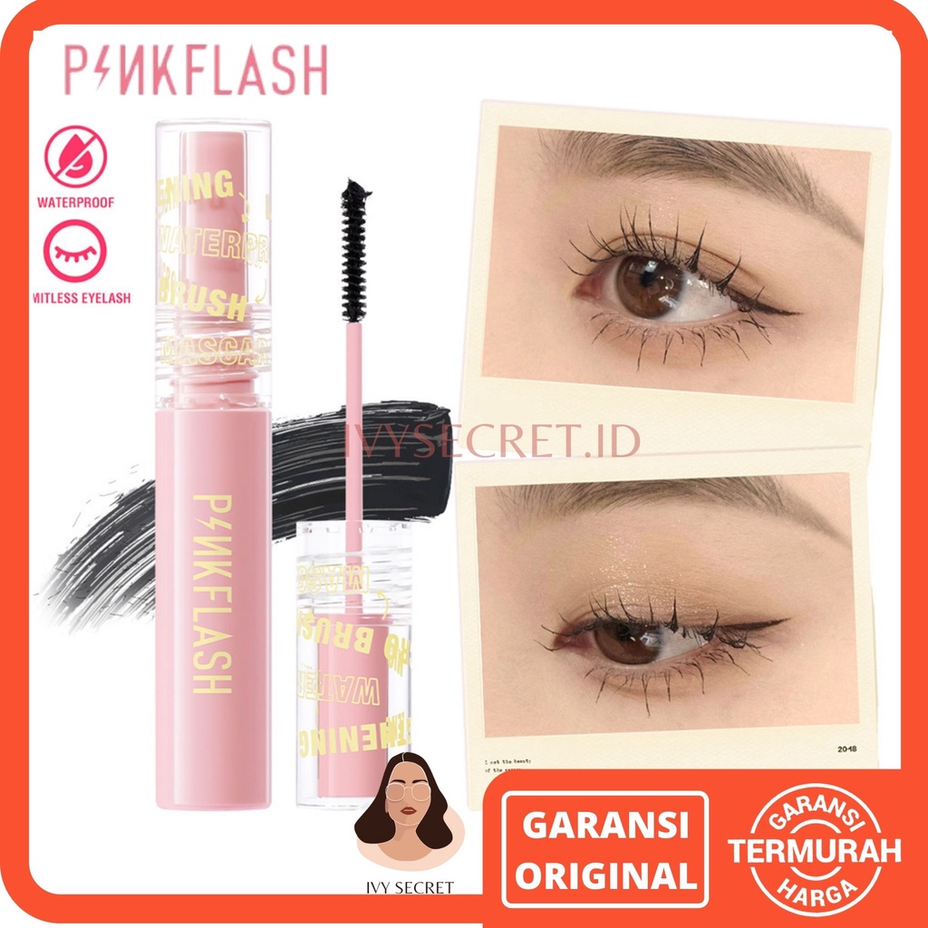 Jual Pinkflash Mascara Limitless Fiber Filled Waterproof Pinkflash ...