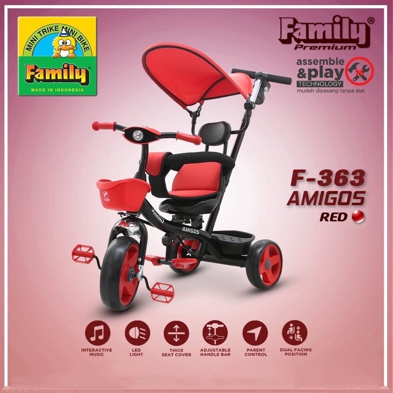 Jual Sepeda Family F363 / Amigos | Shopee Indonesia