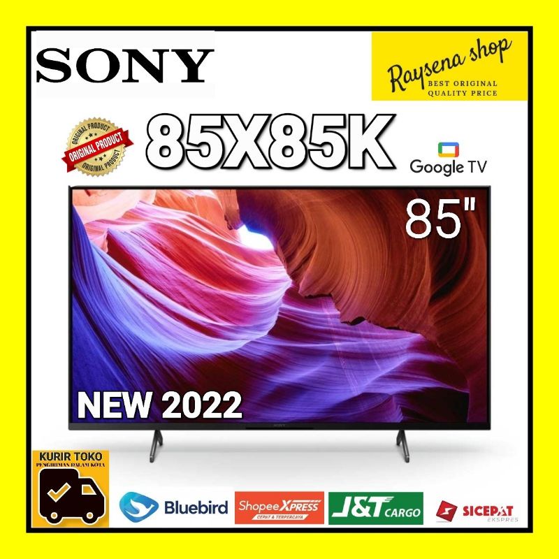 Jual SONY LED TV 85X85K / KD-85X85K 85 inch Google tv 4k 120hz 2022 series | Shopee Indonesia