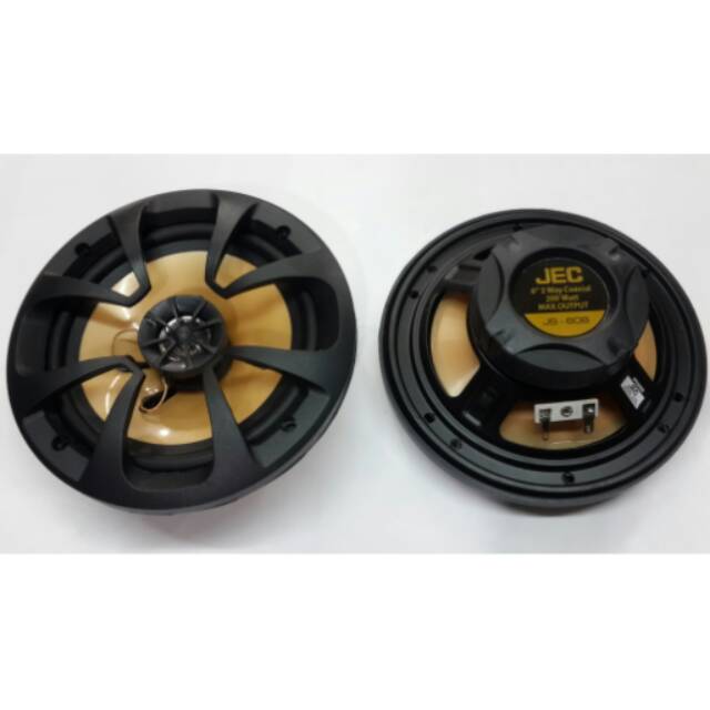 Jual SPEAKER MOBIL SPEAKER PINTU MOBIL 6 INCH JEC 200 WATT 2 WAY ...