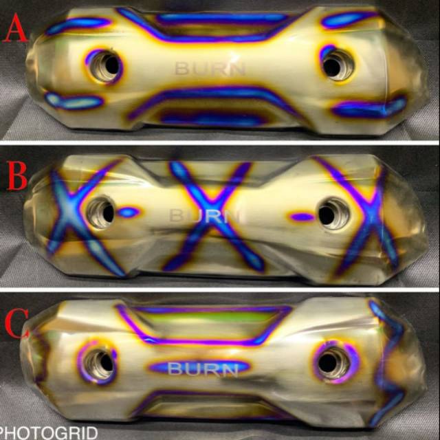 Jual Tameng Knalpot Honda Zoomer Beat Scoopy Model Titanium Versi murah ...