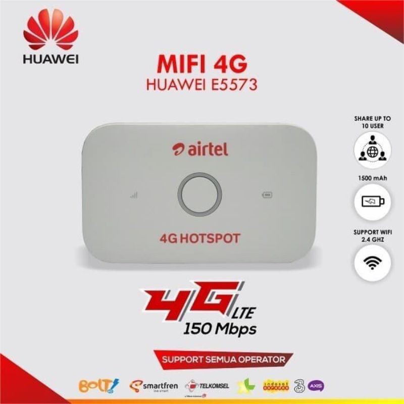 Jual Modem Mini Wifi Huawei E5573 4G | Shopee Indonesia