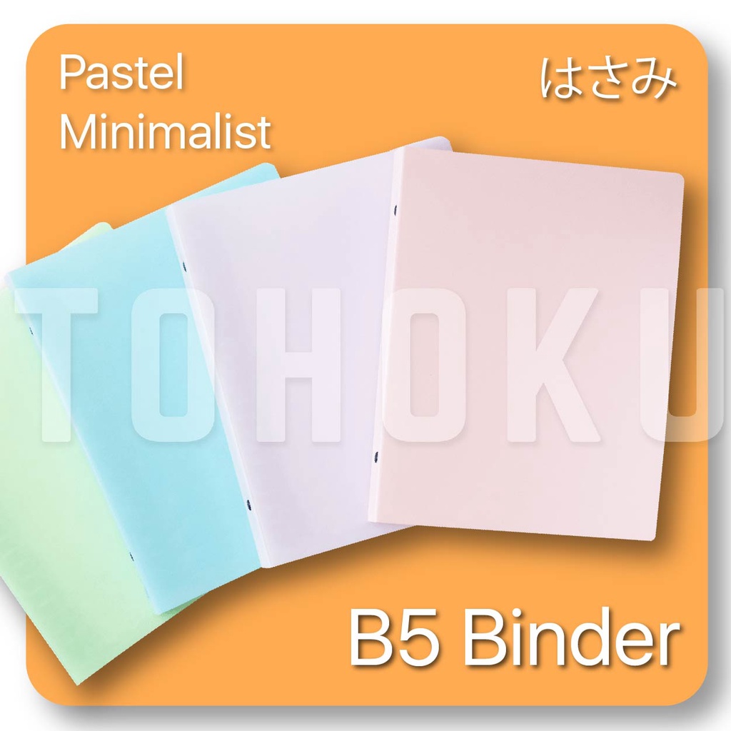 Jual Putar 360° Binder B5 Aesthetic Pastel dapat Putar 360° Derajat ...