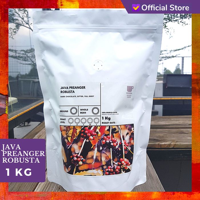 Jual NEW KOPI JAVA PREANGER ROBUSTA 1 KILOGRAM BIJI DAN BUBUK - BIJI ...