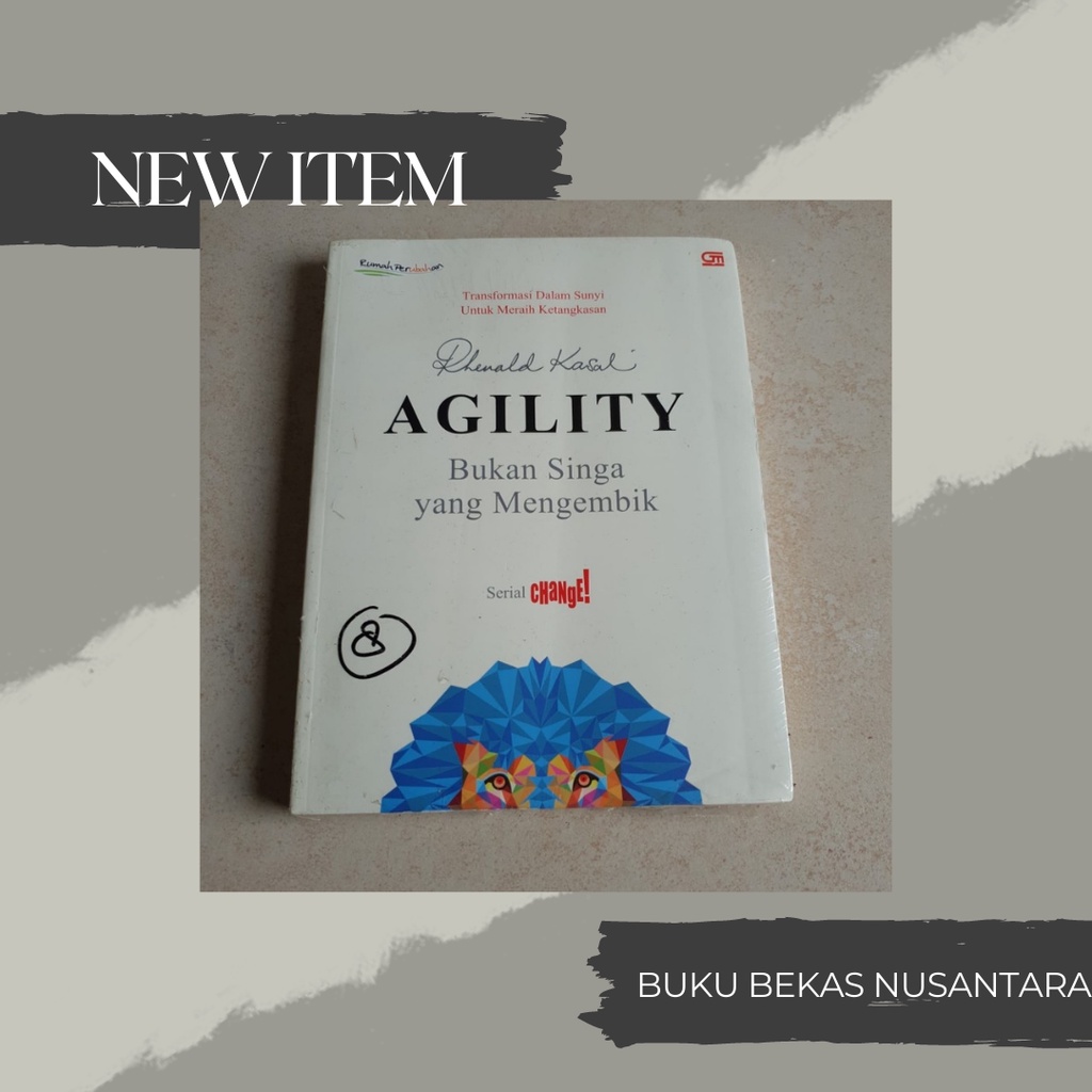 Jual AGILITY oleh Rhenald Kasali | Shopee Indonesia