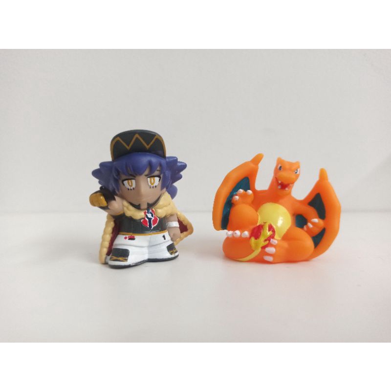 Jual Pokemon Figure Leon Charizard Figure Finger Doll Leon Charizard ...