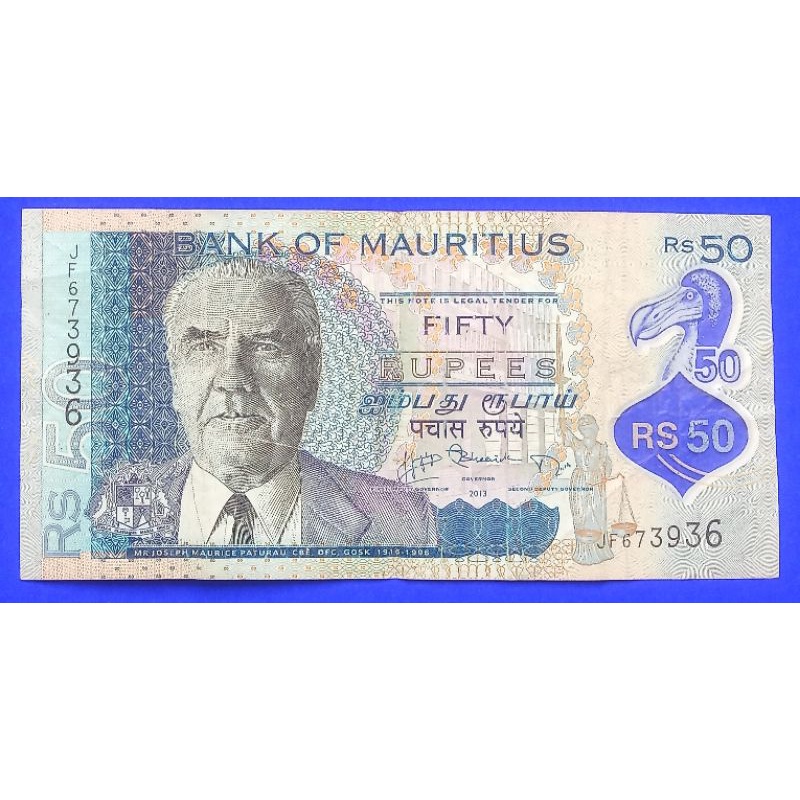 Jual UANG POLYMER MAURITIUS 50 RUPEES | Shopee Indonesia