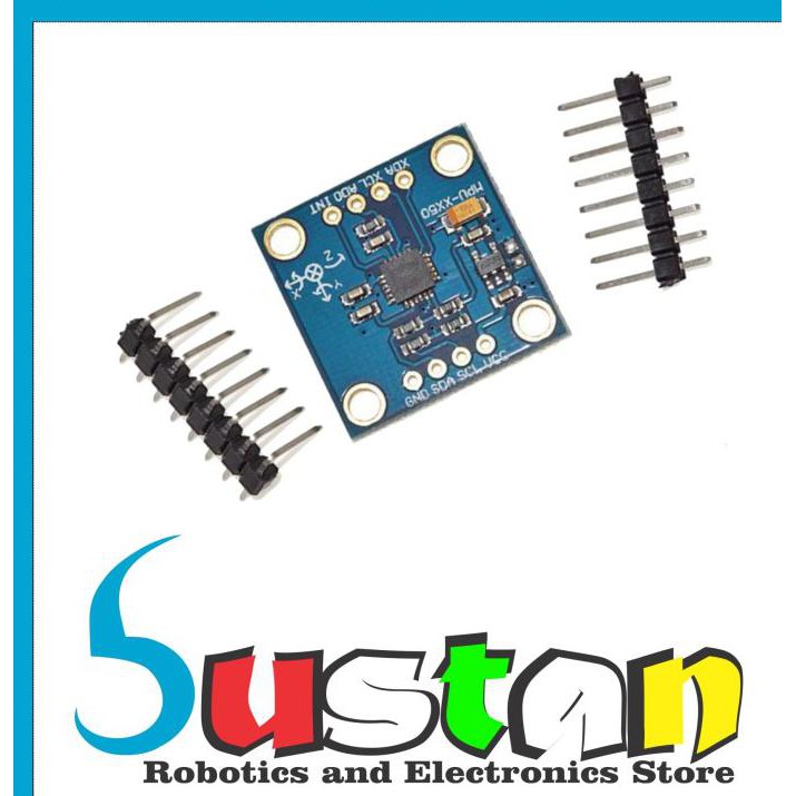 Jual Gy-52 Gy52 Mpu-6050 3-Axis Gyroscope + Triaxial Accelerometer 6 ...