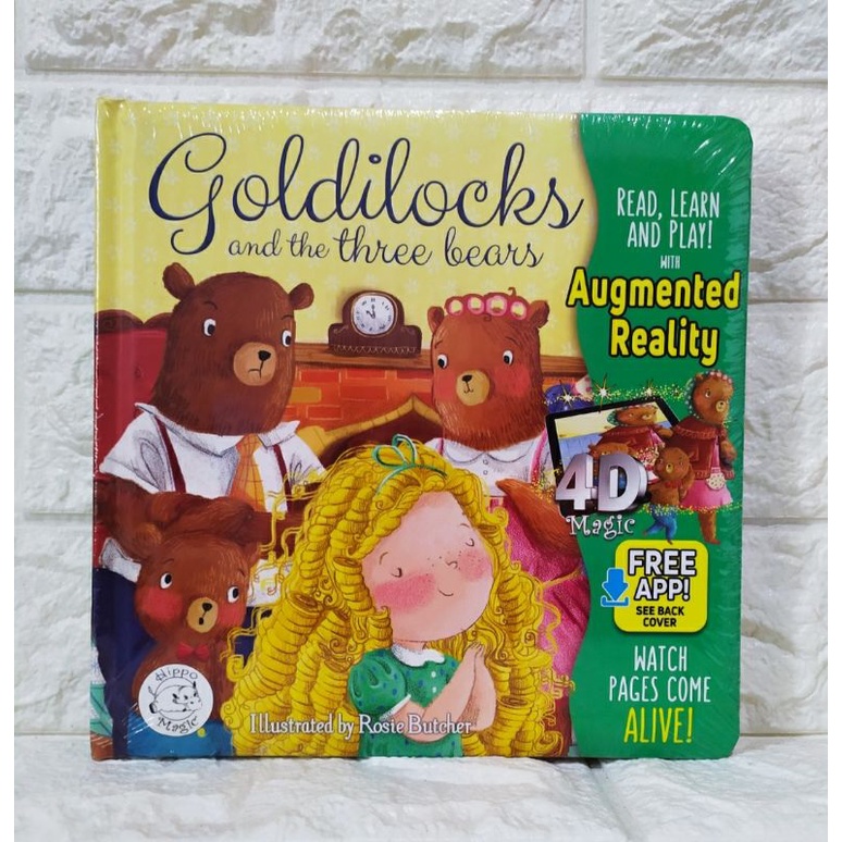 Jual Goldilocks And The Three Bears - Little Hippo Augmented Reality ...