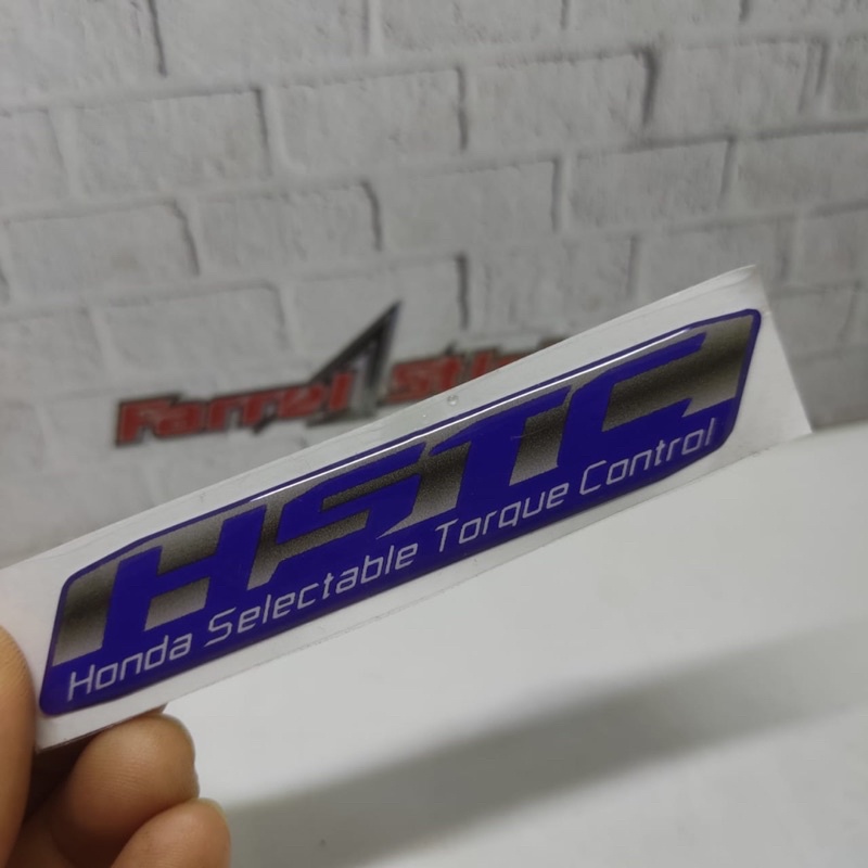 Jual stiker visor windshield PCX 3d Sticker HSTC Timbul | Shopee Indonesia