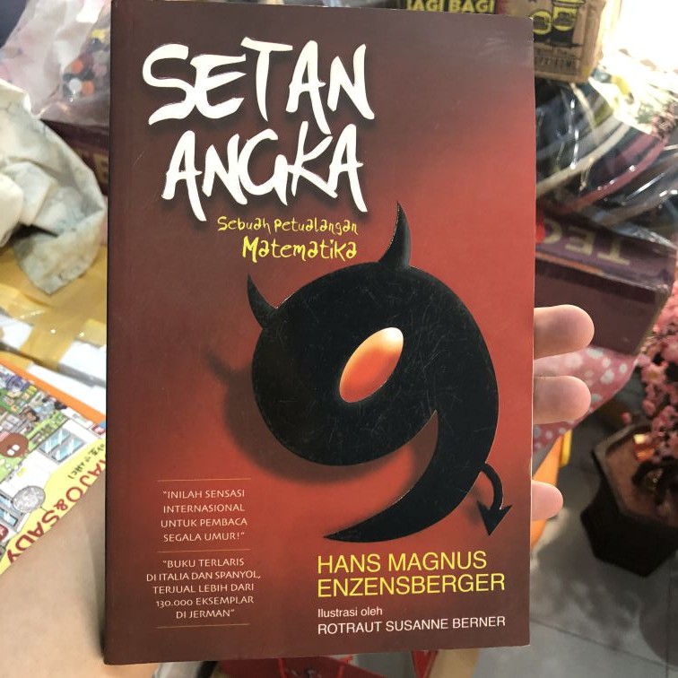 Jual Buku novel matematika setan angka sebuah petualangan matematika ...