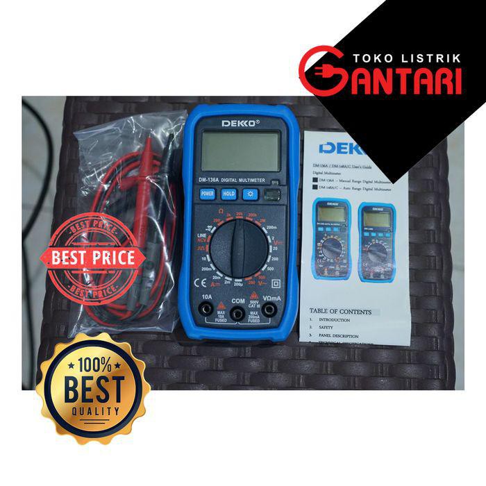 Jual MULTITESTER / MULTITESTER DIGITAL / KELISTRIKAN / ALAT / ALAT ...