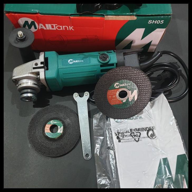 Jual Mesin Gerinda Tangan Mailtank 4" Angle Grinder Mailtank | Shopee ...