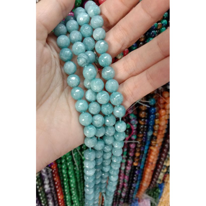 Jual Manik Batu Alam Tosca Cutting | Shopee Indonesia