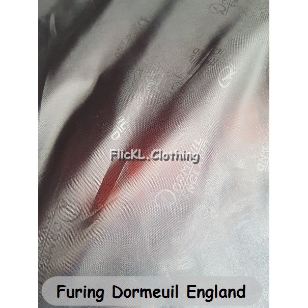 Jual Kain Furing Dormueil England Bahan Dormeuil Hitam Daleman Jas ...