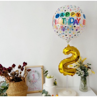 Jual Balon Happy Birthday 4D | Shopee Indonesia