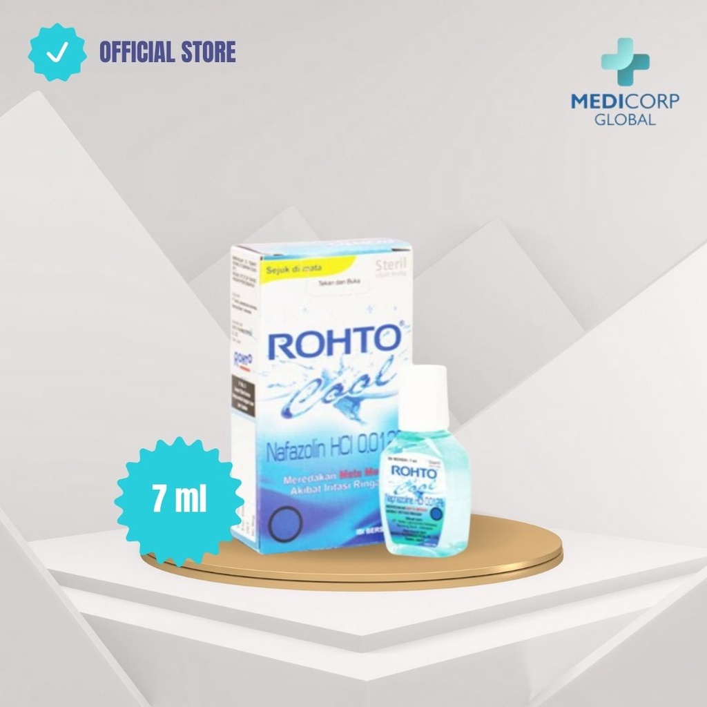 Jual Rohto cool obat tetes mata steril 7 ml | Shopee Indonesia