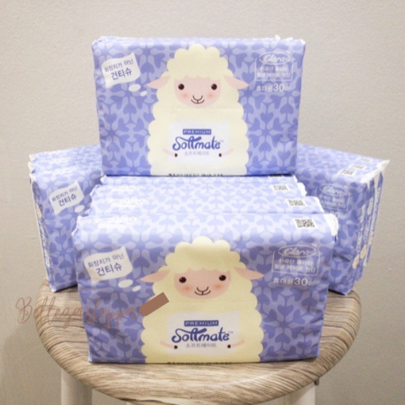 Jual SOFTMATE TISSUE PORTABLE BASIC PREMIUM BABY TISU BASAH KOREA ...
