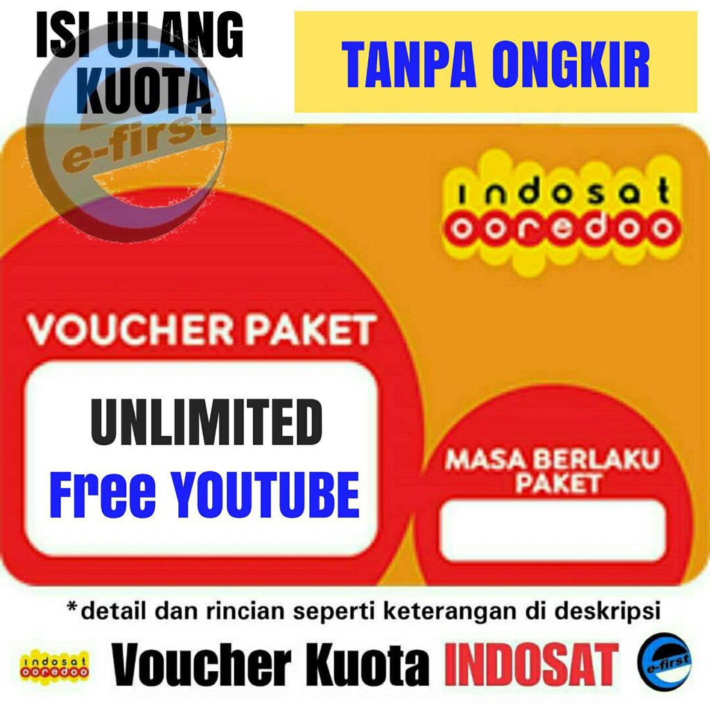 Jual isi ulang kuota paket data indosat im3 internet voucher elektrik ...