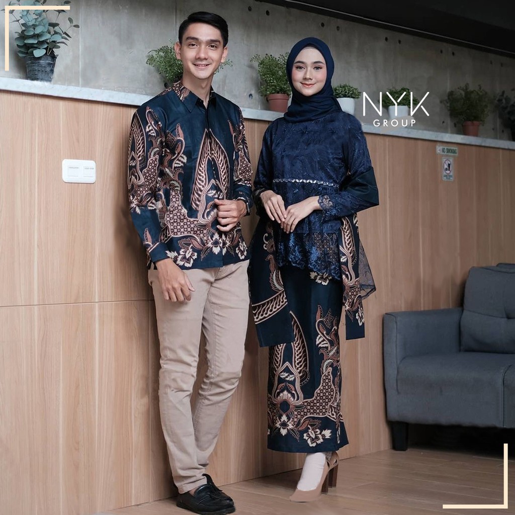 Jual [SPECIAL ITEM] NYK BATIK - Batik Couple Aisyah Payet Lengan ...