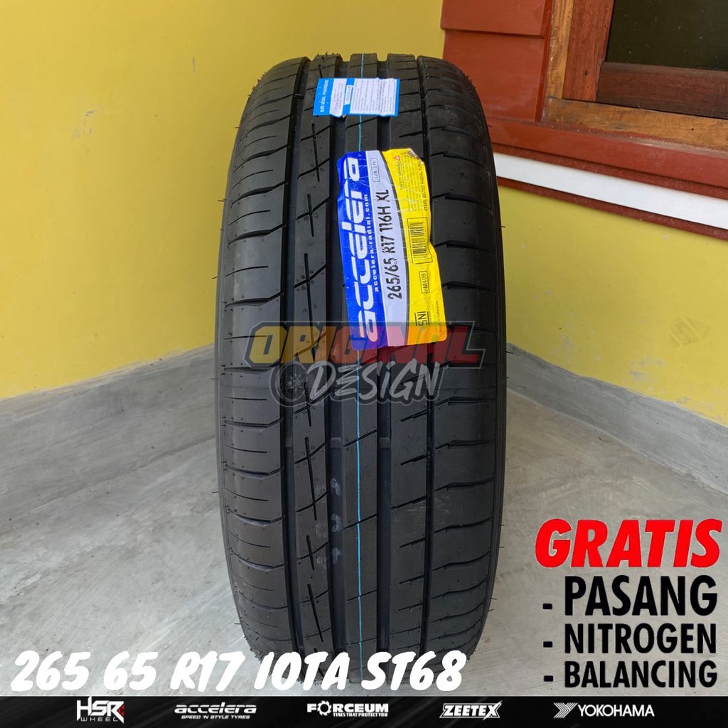 Jual Ban Mobil Ring 17 ACCELERA IOTA ST68 265 65 R17 TAHAN & AWET ...